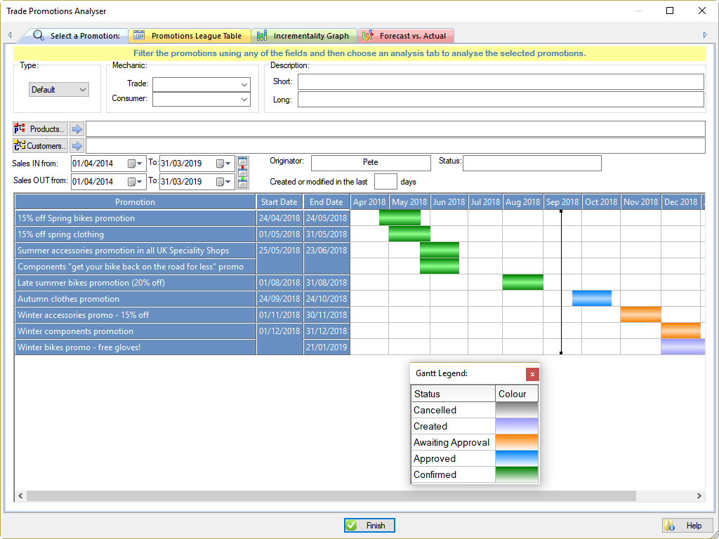 Demand Forecasting Software - Screenshots